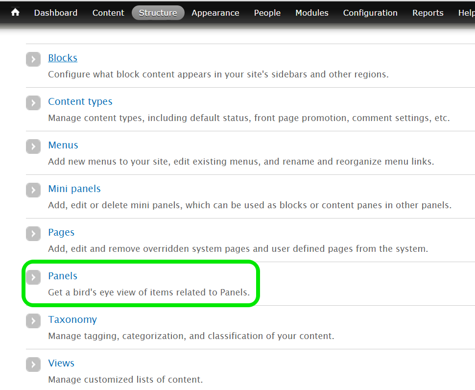 Drupal Panels A Tutorial For Site Editors Smartt Digital Managed 0514
